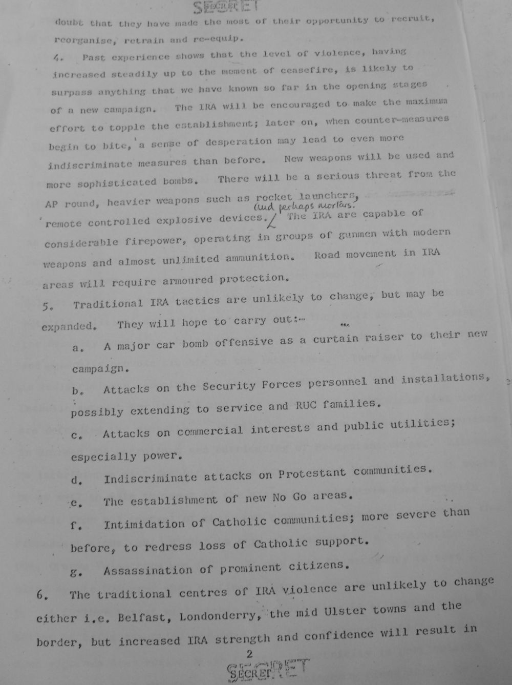 The Tuzo Plan, 1972: Extirpate The IRA And ‘Turn A Blind Eye To UDA ...