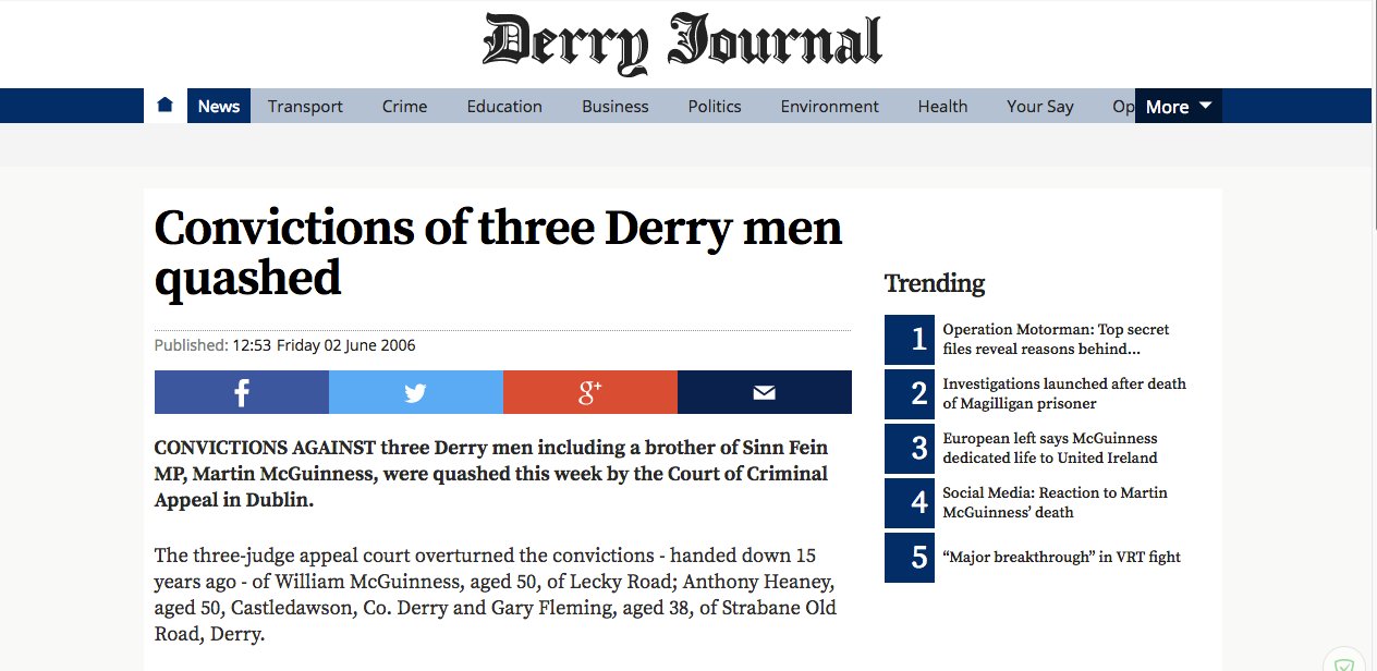 The Patsy Gillespie Slaying – The Intriguing Aftermath & A McGuinness ...
